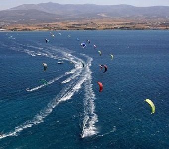 Paros kite surfing - Paros Greece